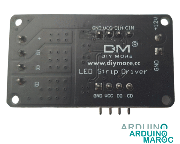 P9813 Module de pilotage de bande LED RVB Arduino, STM32 - Arduino Maroc