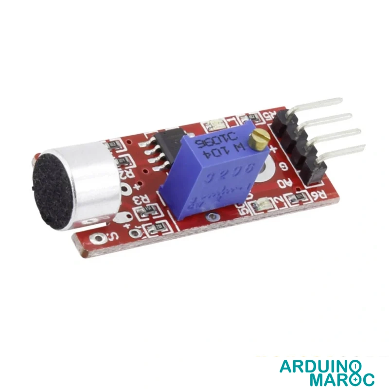 Capteur microphone module détection sonore ST1146 - Arduino Maroc